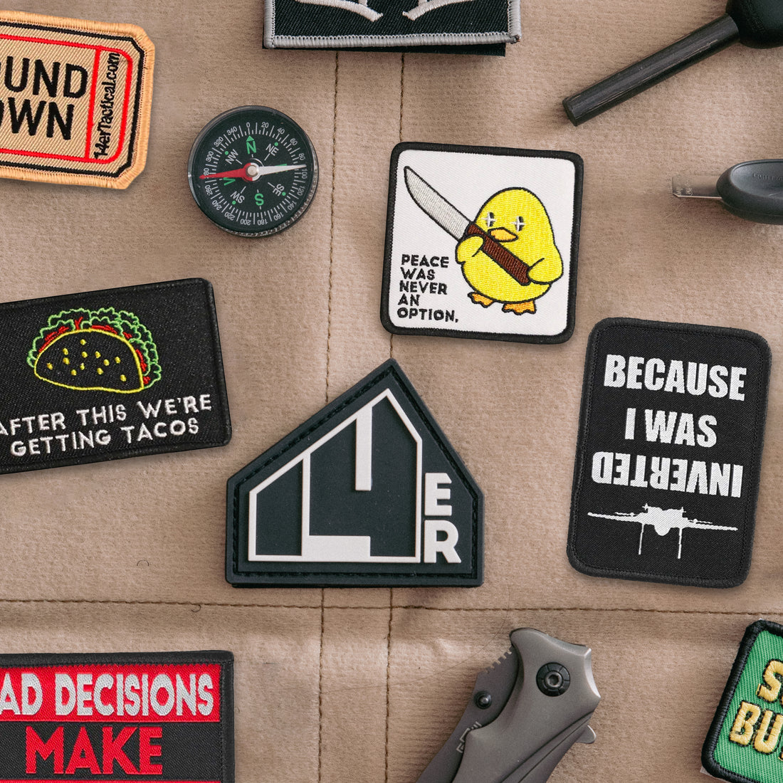 14er Military Morale Patches (14-Pack) – 14er Tactical