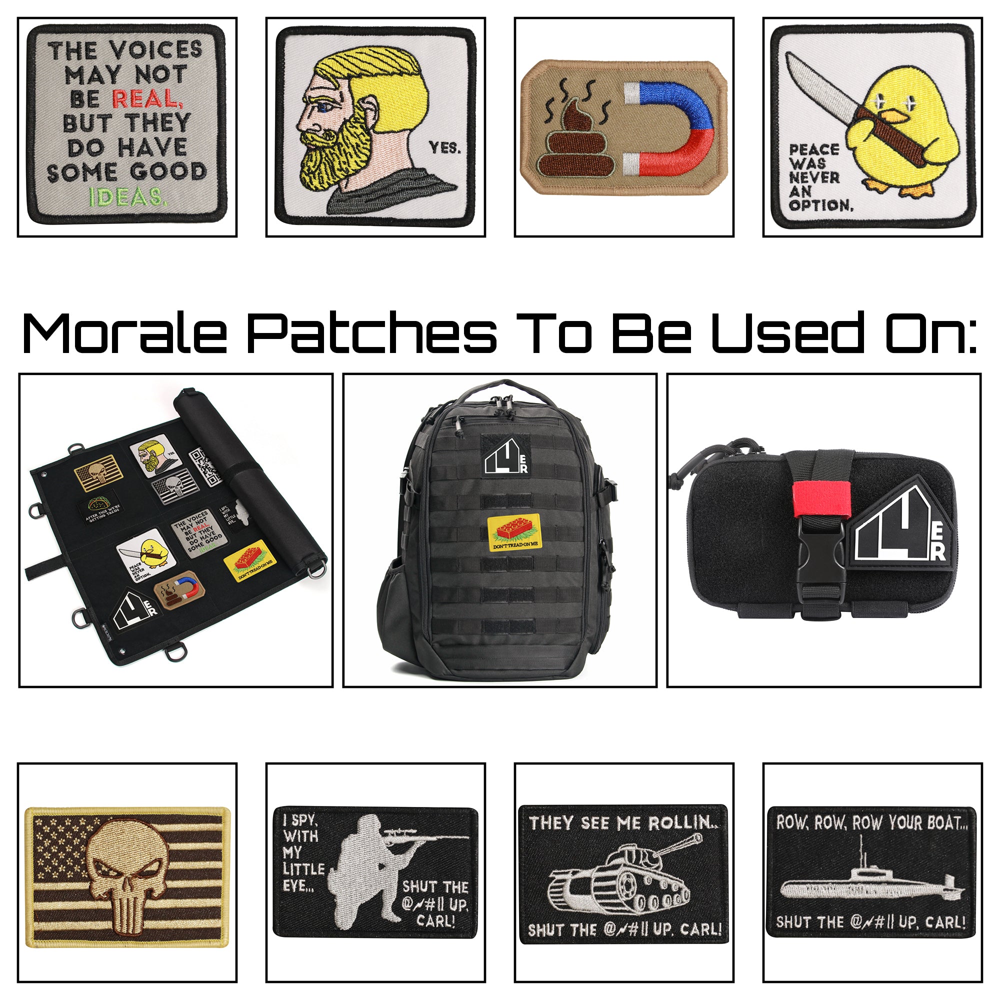 14er Military Morale Patches (14-Pack) – 14er Tactical