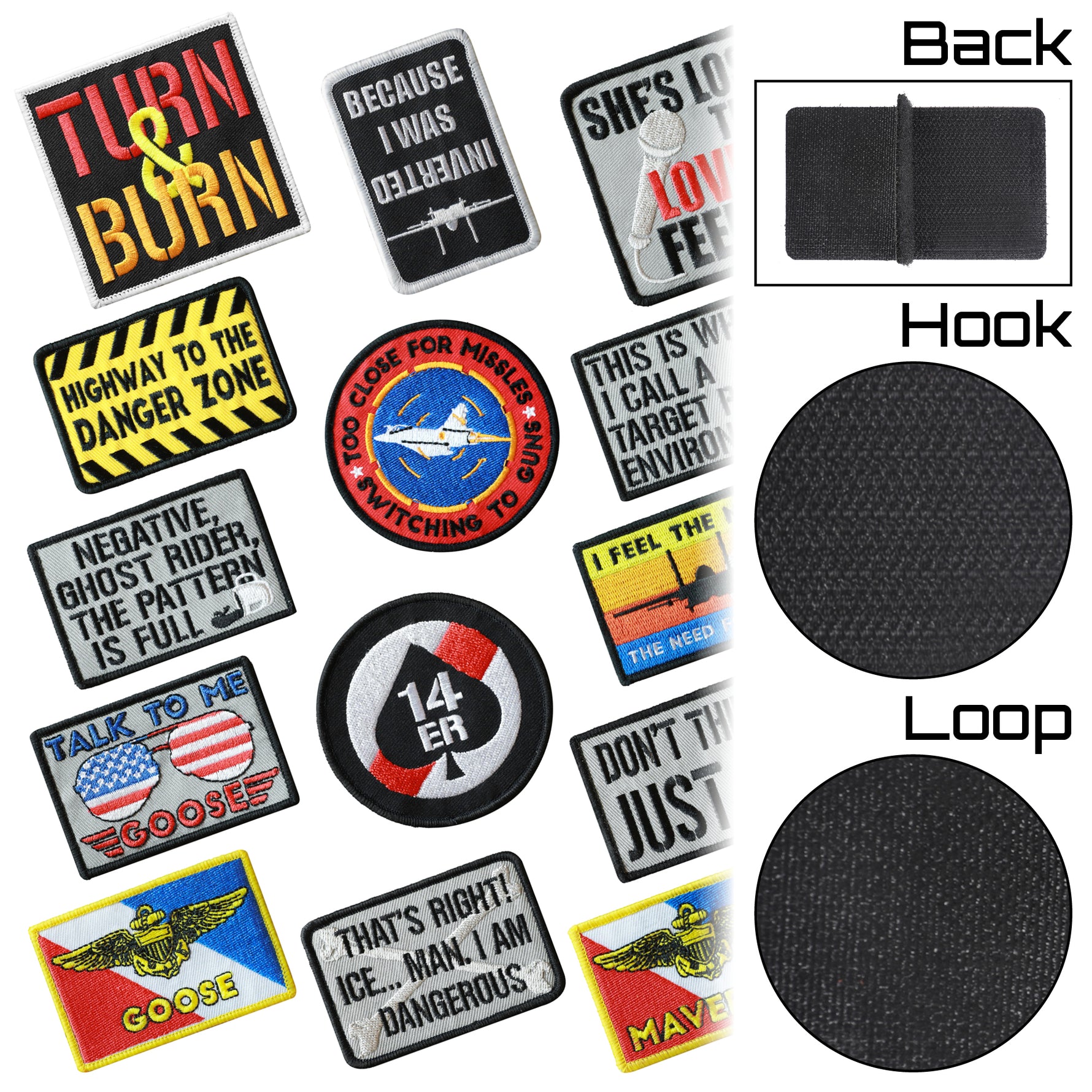 14er Top Gun Patches (14-Pack) – 14er Tactical