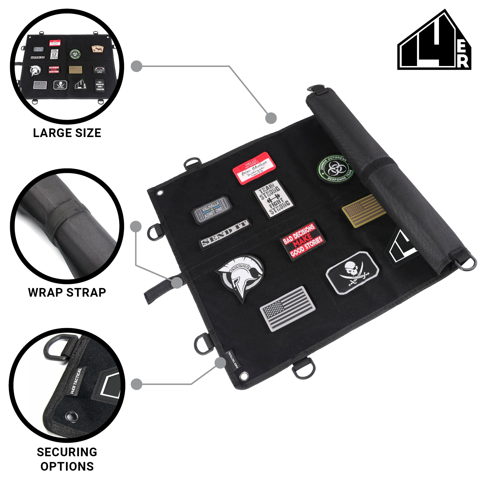 14er Morale Patch Panel – 14er Tactical